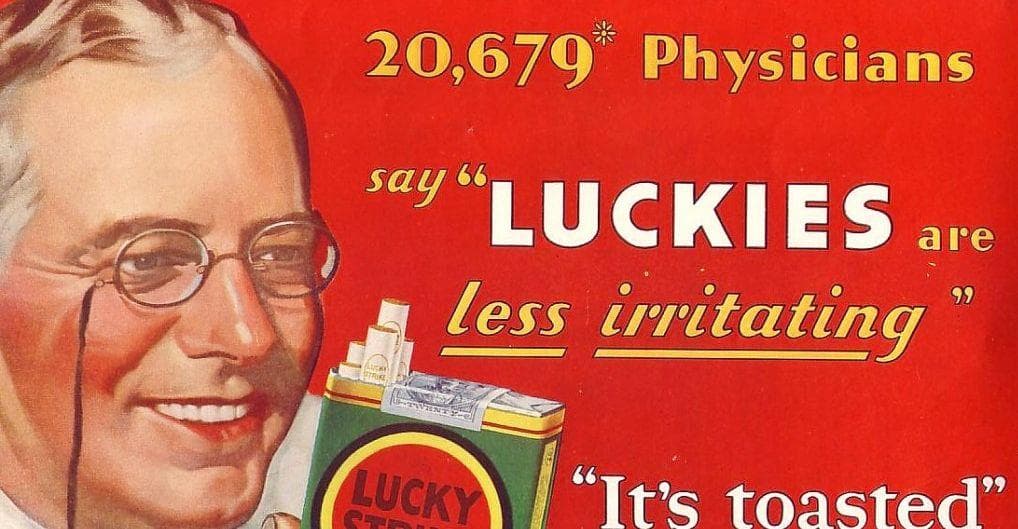 13 Hilarious Vintage Cigarette Ads That Make Smoking Seem Healthy