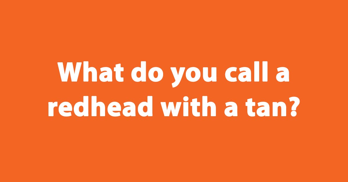 The 25 Best Ginger Jokes, Ranked