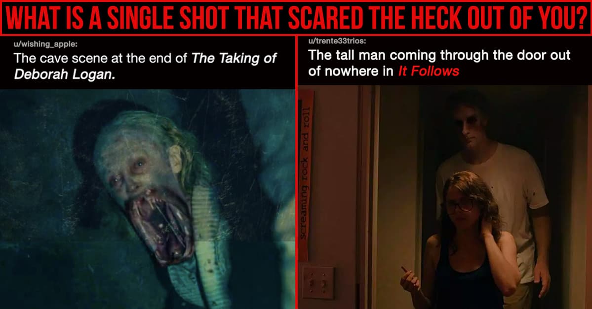 People Who Love Scary Movies Share The Single Shots From Horror Films ...