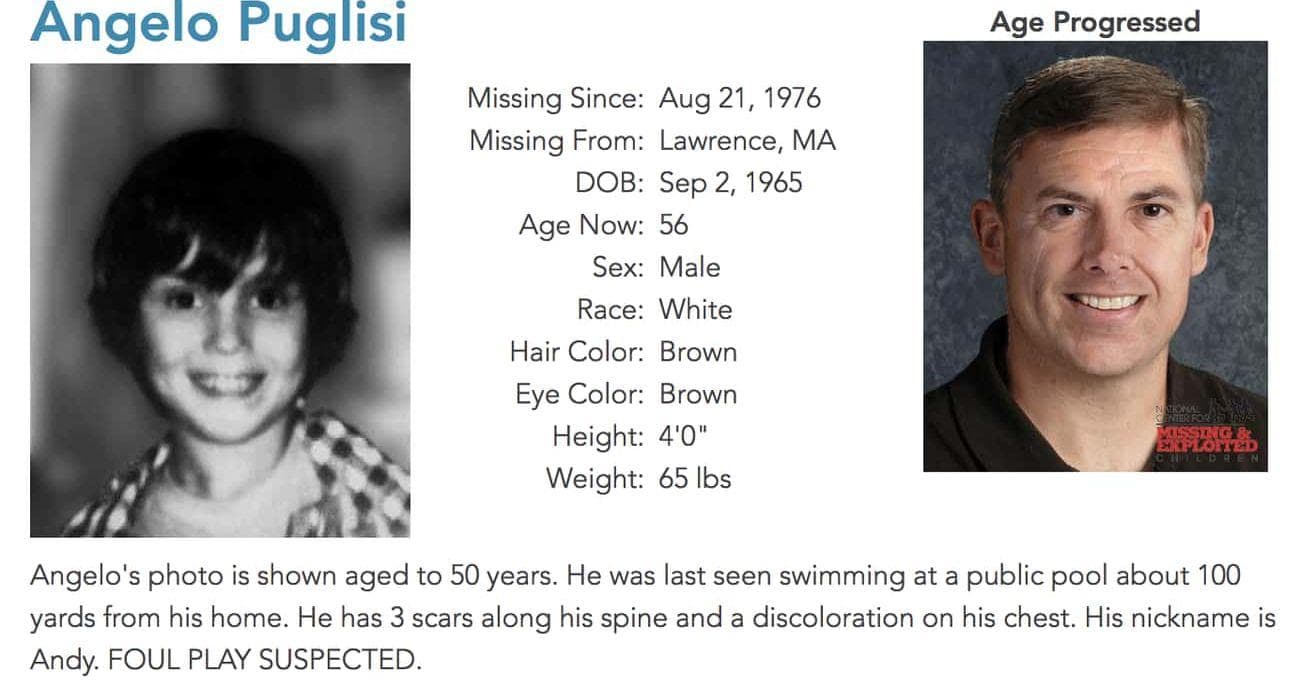 Facts About The Disappearance Of Andy Puglisi