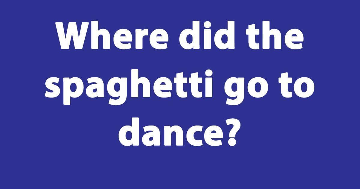 The 25+ Best Pasta Jokes, Ranked