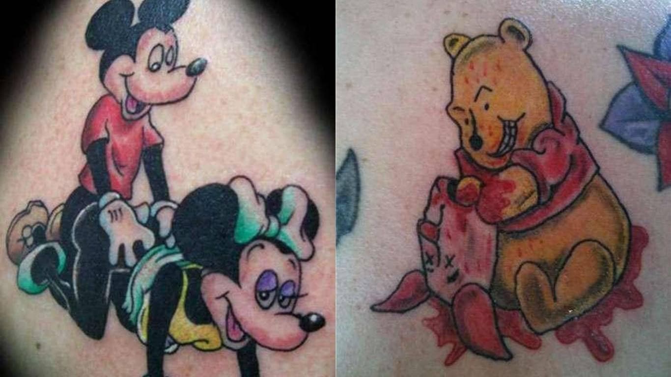 The Most Inappropriate Disney Tattoos on the Internet