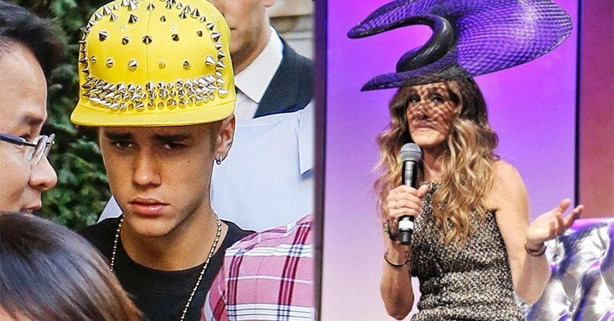 Celebrities in Ugly Hats | Celebs with Bad Taste in Hats