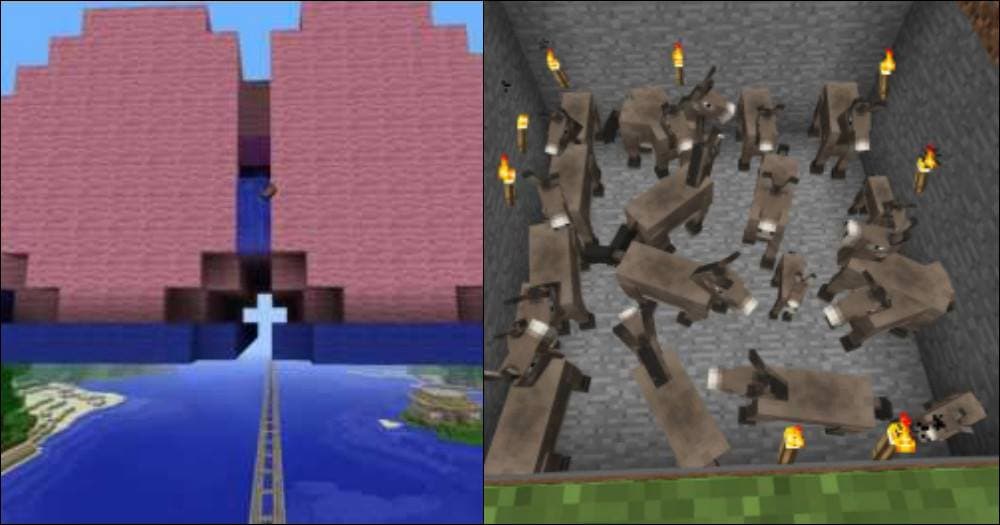 14 Creepy Minecraft Creations That Are Too Weird For Words