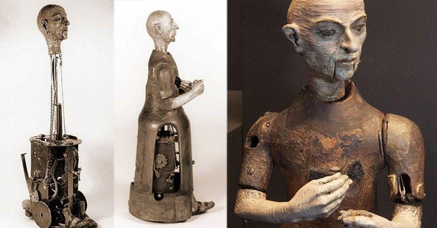 10 Primitive Historical Attempts At Creating Robots