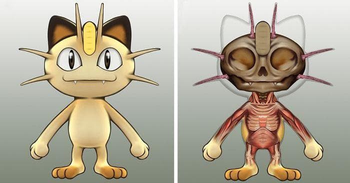 25 Pieces of Pokemon Anatomy Fan Art