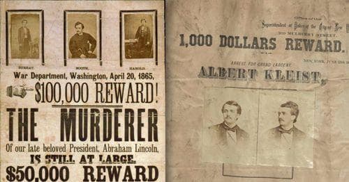 Real Wanted Posters for Old West Outlaws