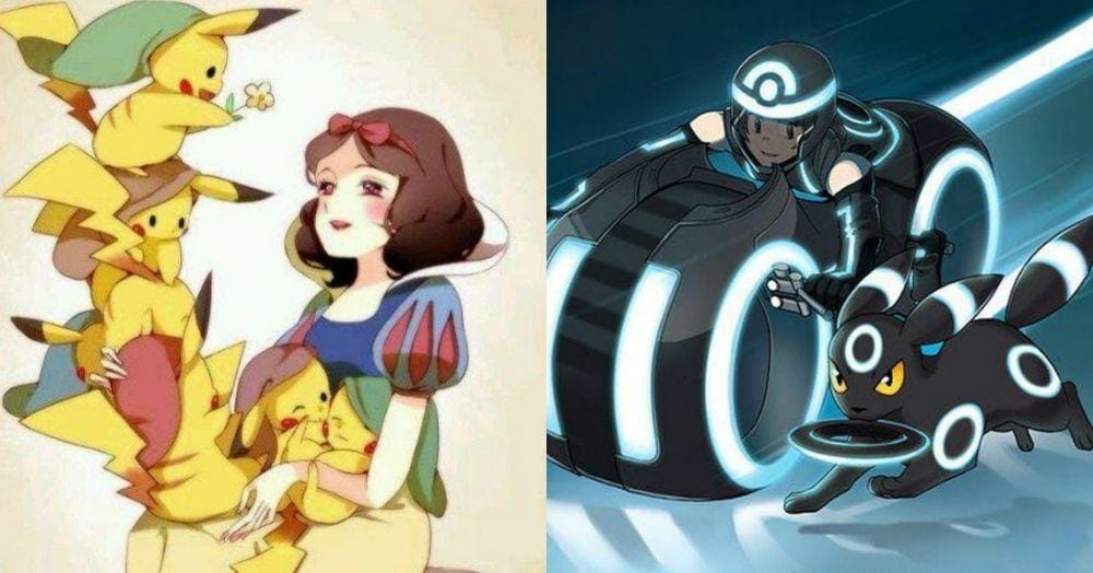 18 Epic Pokemon Disney Mashups We Wish Were a Thing (Photos)