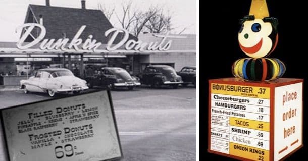 18 Vintage Fast Food Menus That Look Way Better Than Current Ones