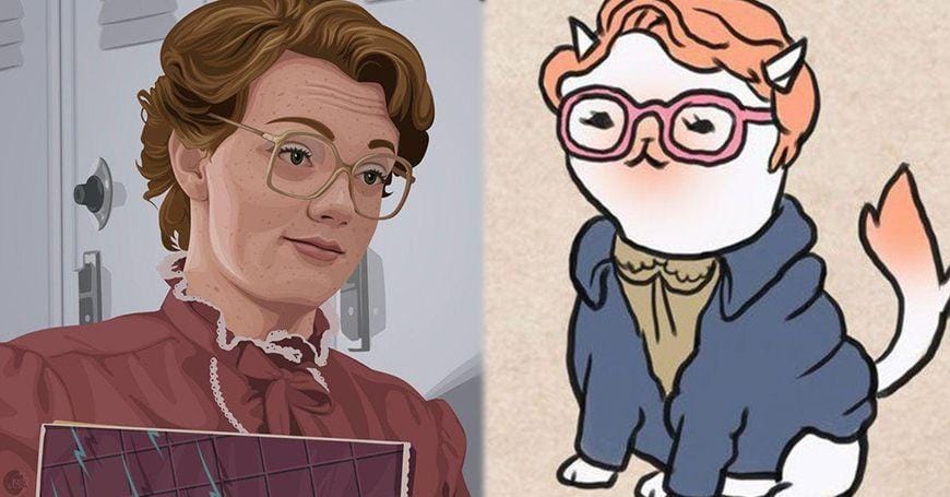 30 Incredible Examples of Barb Fan Art from Stranger Things
