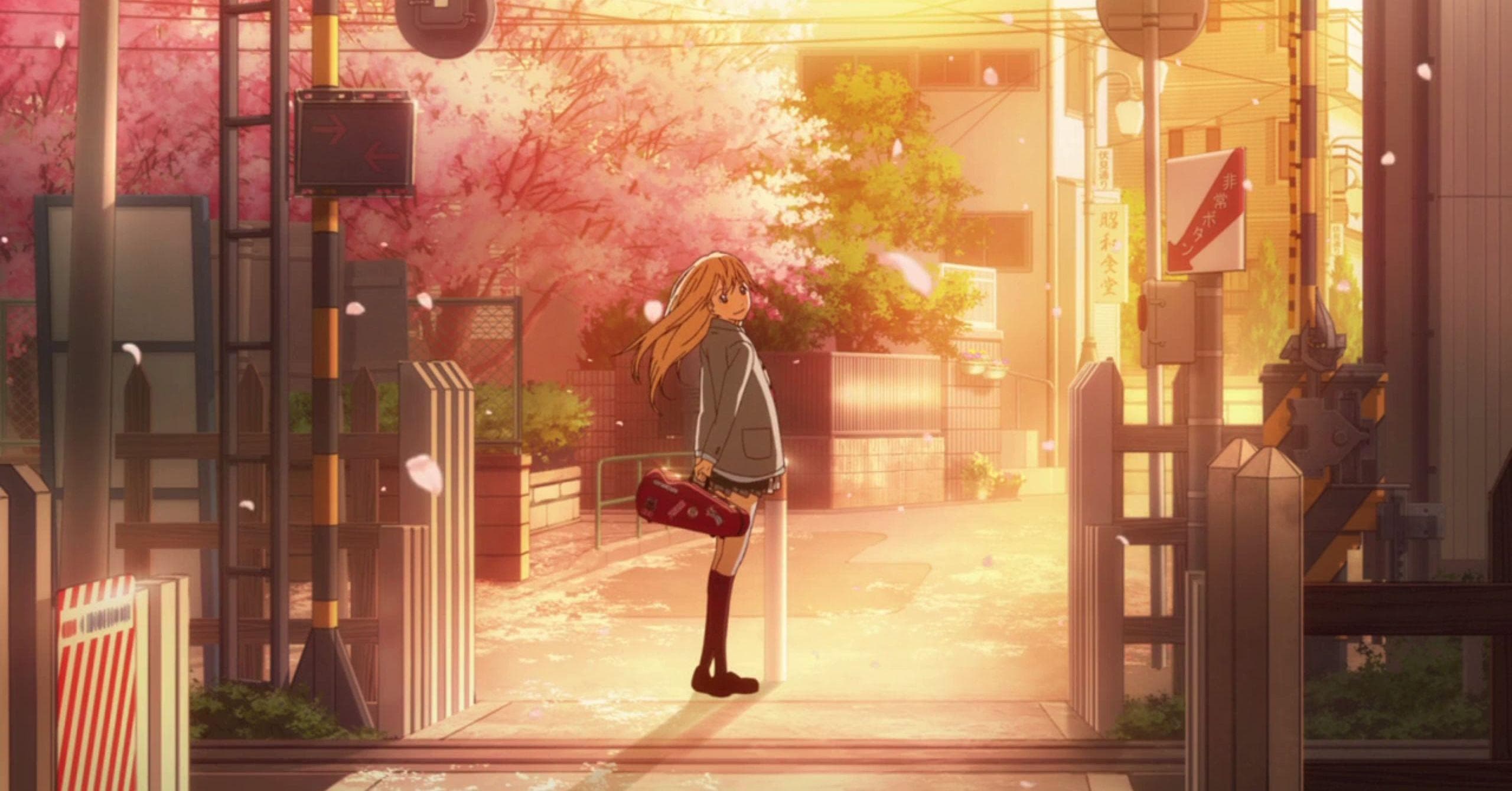 22 Gorgeous Anime Train Station Scenes