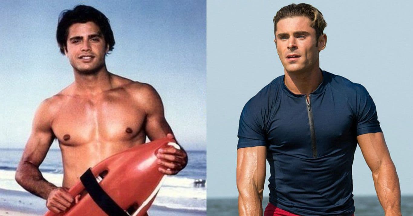 The Original Baywatch Cast vs The New Baywatch Cast