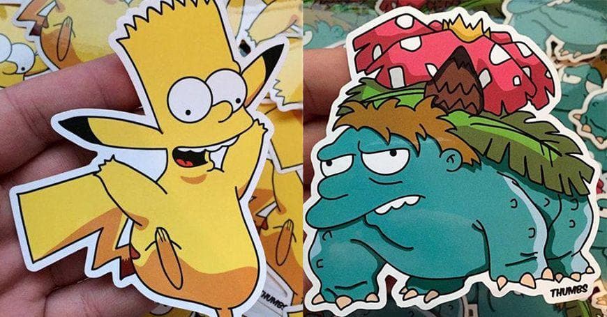 Pokemon x Simpsons is the Mashup You Never Realized You Needed