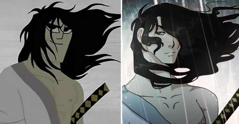 Amazing Drawings of Cartoon Network Characters Drawn Anime Style