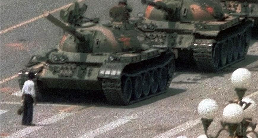Who Was The Tank Man Blocking A Tank Column At Tiananmen Square?