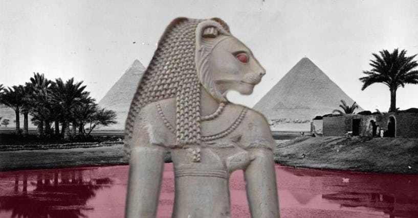 Sekhmet, Ancient Egyptian Cat Goddess And The World's First Vampire