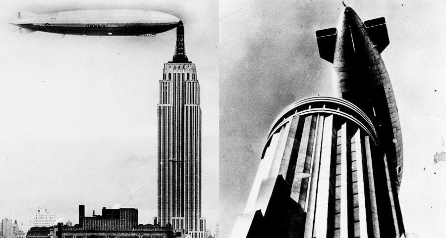 The Empire State Building's Origins As a Blimp Airport