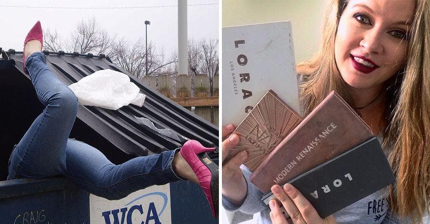 Women Are Dumpster Diving For Makeup So They Don't Have To Pay For It