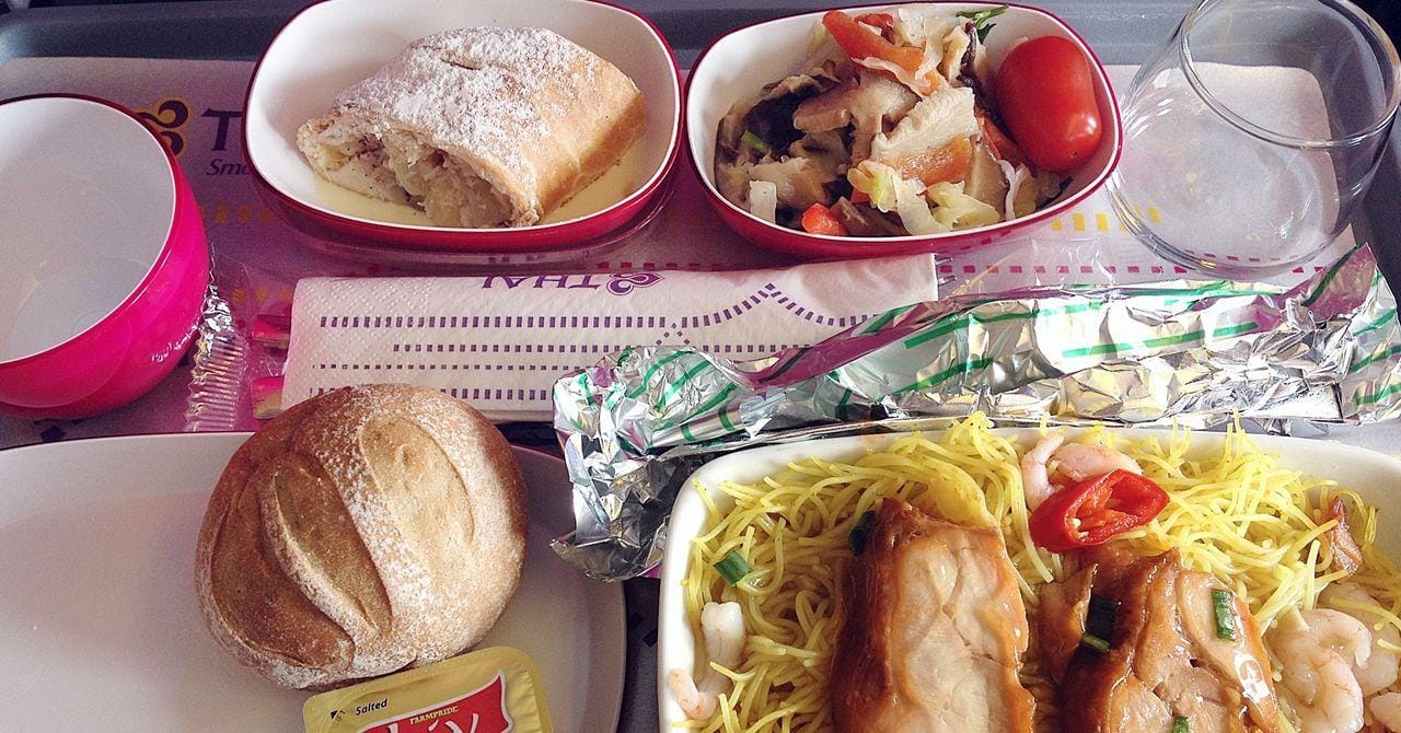 Here's What Airplane Food Looks Like Around The World