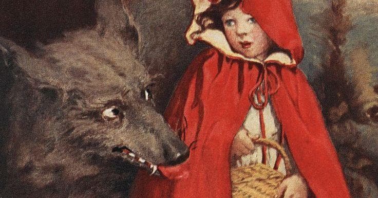 In The Original Little Red Riding Hood, The Wolf Forced Her To Eat Her ...