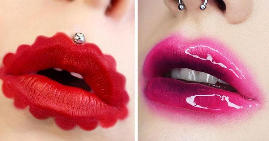 The 17 Most Unusual Lipstick Trends Of All Time