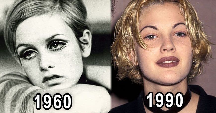 The Hottest Makeup Trends From Every Decade Of The 20th Century