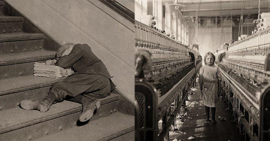 These Pictures Show The Brutal Reality Of Life Before Child Labor Laws ...