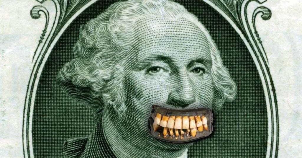 It Turns Out George Washington's Teeth Were Taken From Slaves