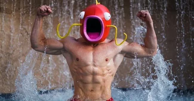 15 Times Ridiculously Buff Dudes Cosplayed Pokemon Characters