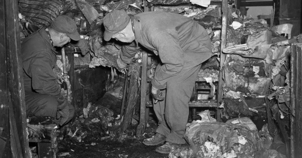 The Bizarre Self-Made Prison Of The Collyer Brothers