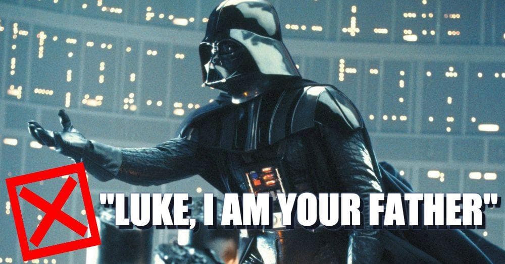 Wrong Movie Quotes | List of Misheard and Misquoted Lines from Films