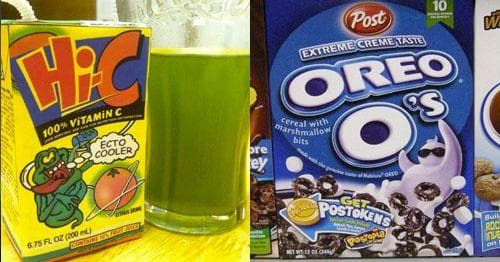 Discontinued Foods from the 90s | List of Bygone 1990s Candy & Snacks