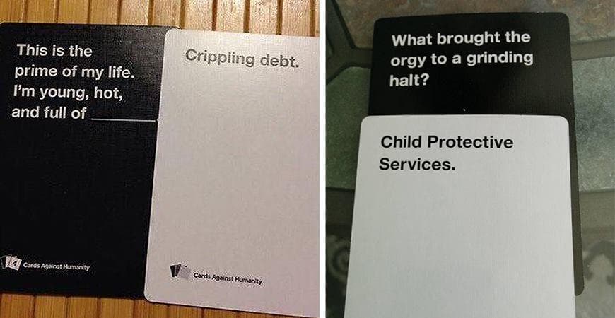 51 Hilariously Offensive Cards Against Humanity Moments