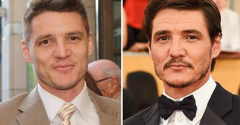 Actors With and Without Facial Hair