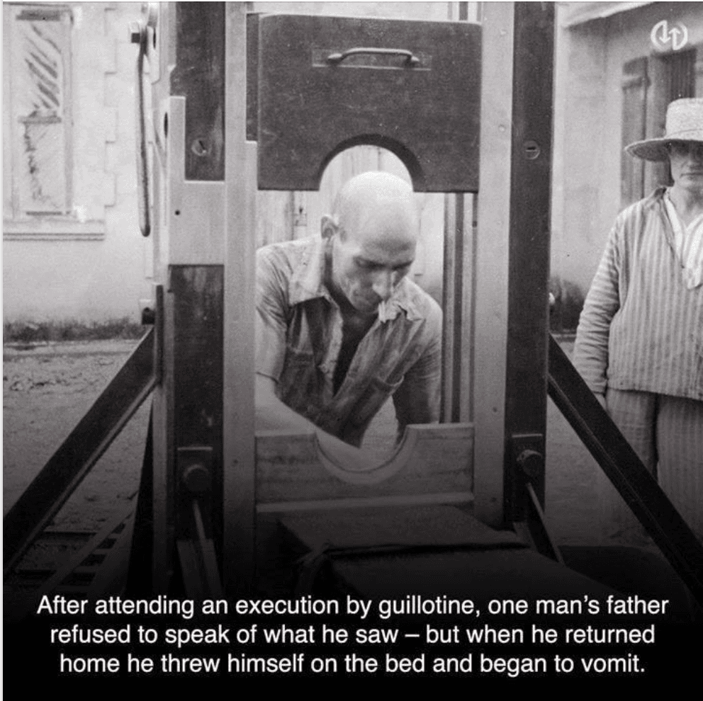 Real Guillotine Beheading