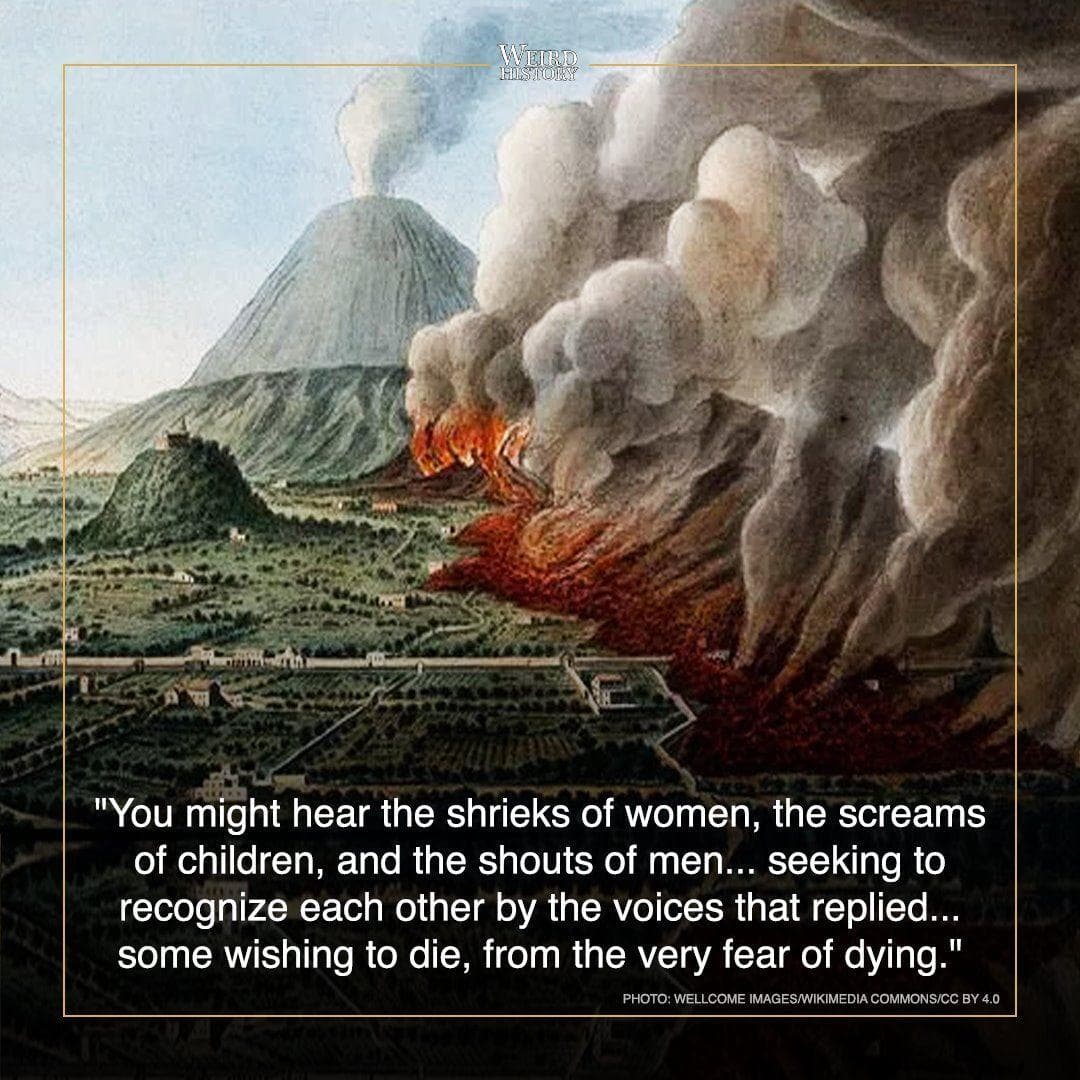 Pompeii Volcano Quotes What It Was Like At Pompeii When Mt. Vesuvius