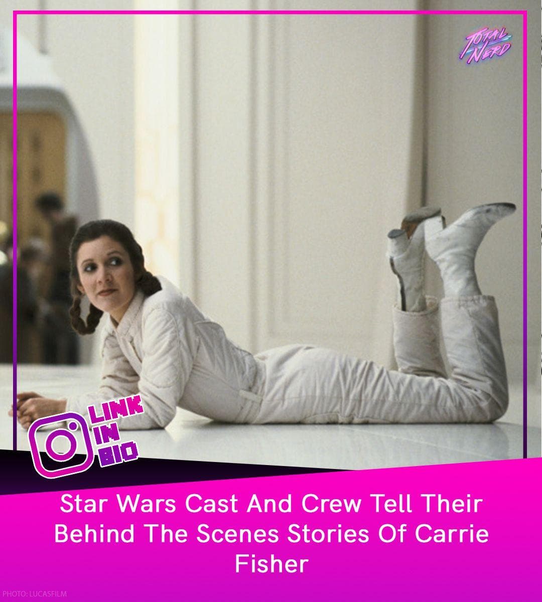 Carrie Fisher Star Wars Behind The Scenes