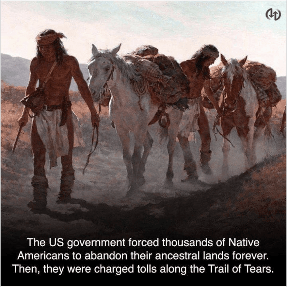 Trail Of Tears Photographs