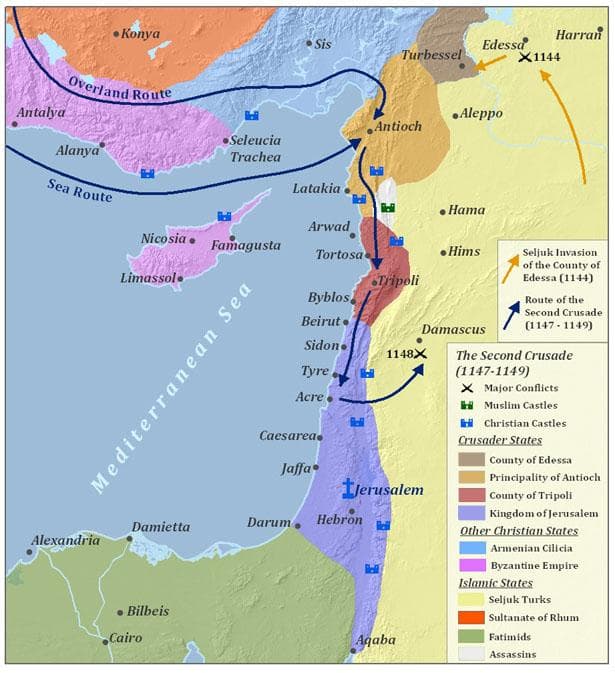 Crusades Battles | List of Battles in the Crusades (44 Items)