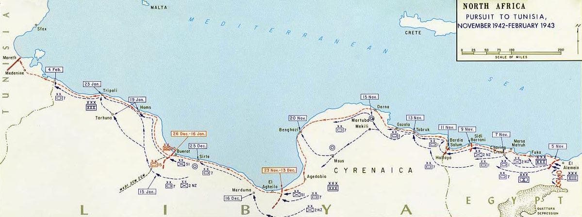 North African campaign Battles | List of Battles in the North African ...