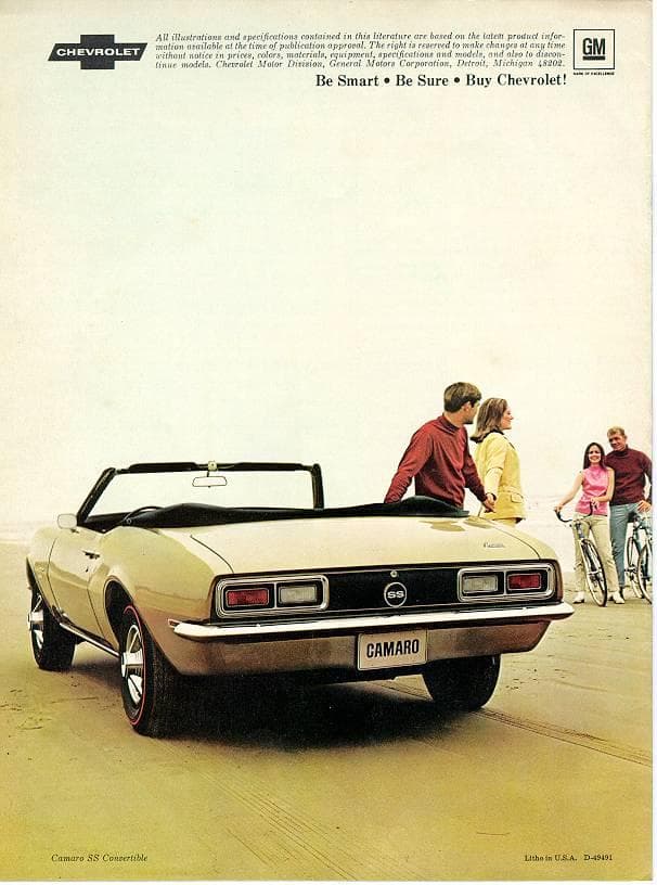 1968 Cars: List of All Cars from 1968