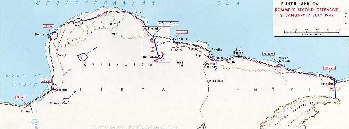 North African campaign Battles | List of Battles in the North African ...