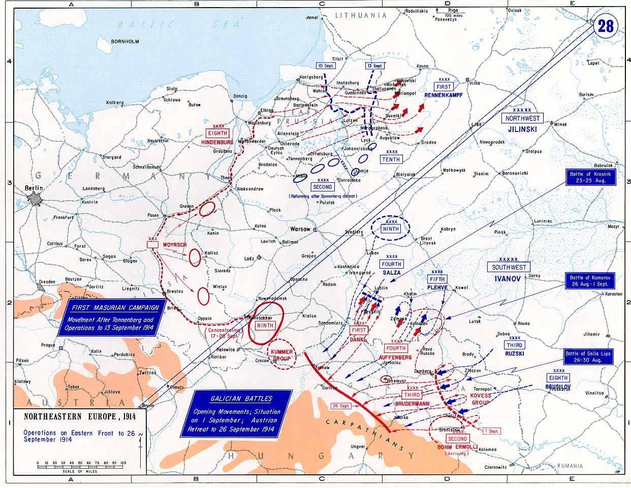 Eastern Front Battles | List of Battles in the Eastern Front (77 Items)