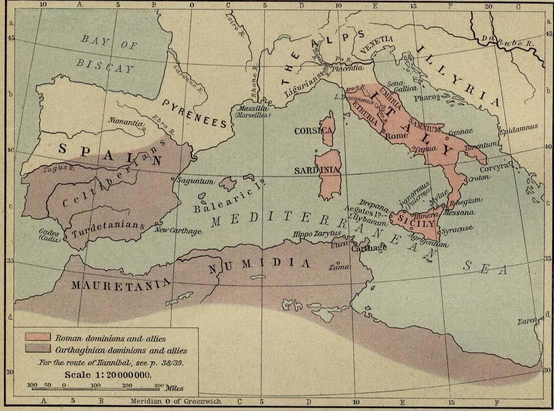 Second Punic War Battles | List of Battles in the Second Punic War (42 ...