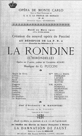 Famous Giacomo Puccini Operas | List of Popular Operas by Giacomo Puccini