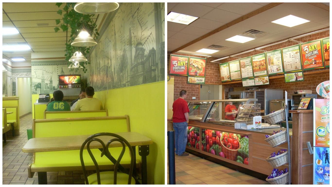 90s Fast Food Restaurants vs What They Look Like Now