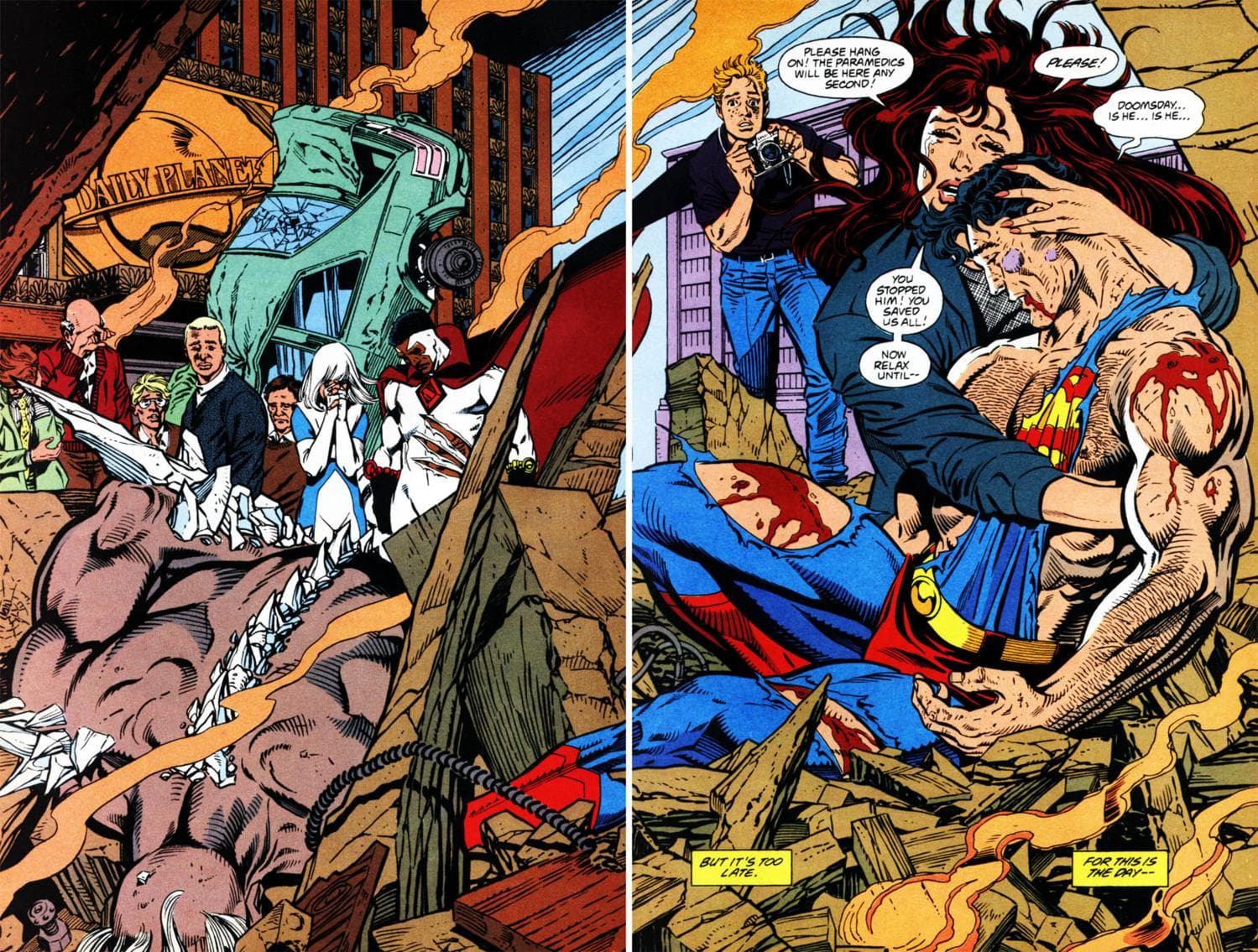 The 22 Top Comic Book Splash Pages of All Time