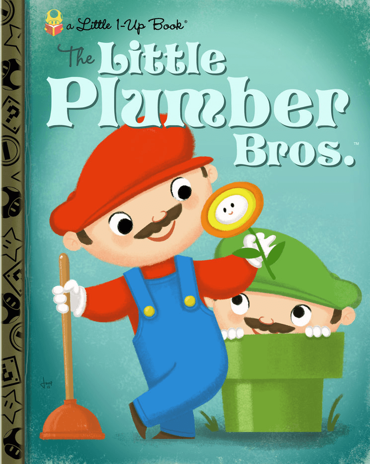 18 Video Games Turned Into Adorable Children's Book Covers