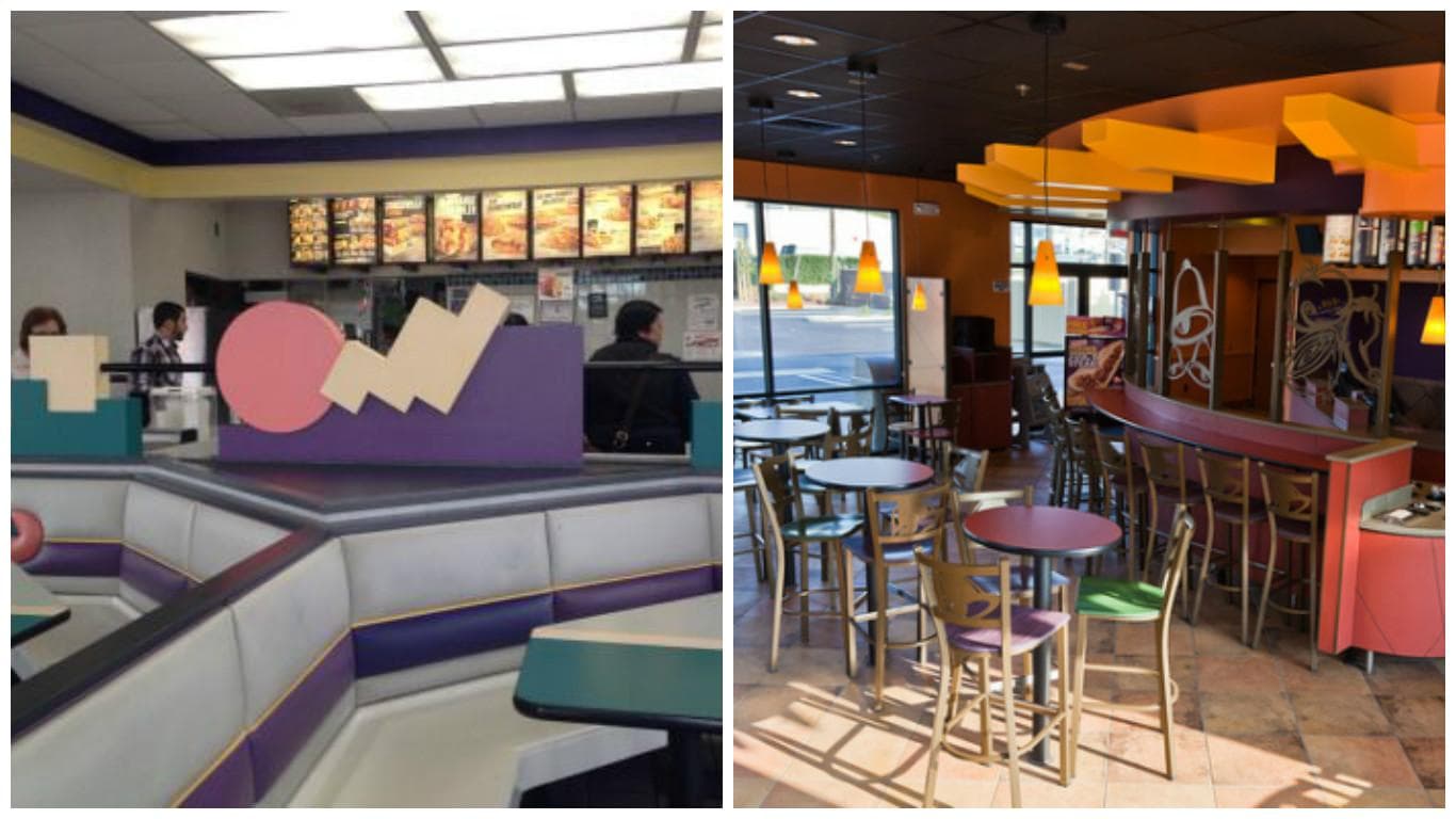 90s Fast Food Restaurants vs What They Look Like Now