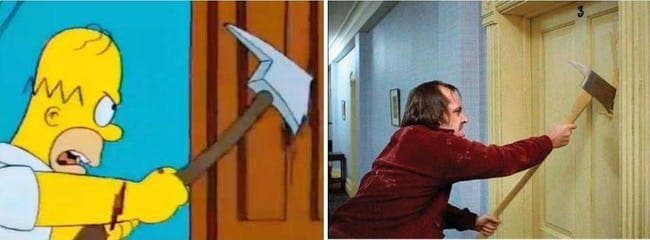 The Simpsons: Treehouse Of Horror' Movie References